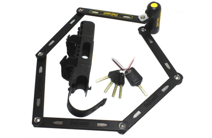 Замок складной ONGUARD REVOLVER Link Plate X4P цены, отзывы — FaceBike
