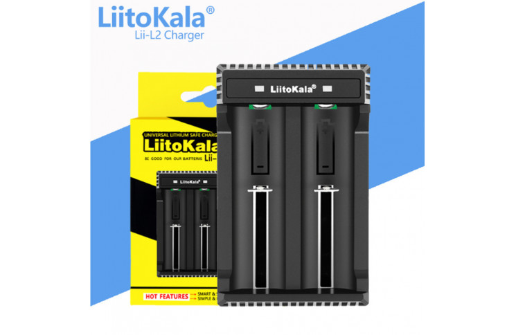 Универсальное зарядное устройство LiitoKala Lii-L2 на 2 канала цены ...