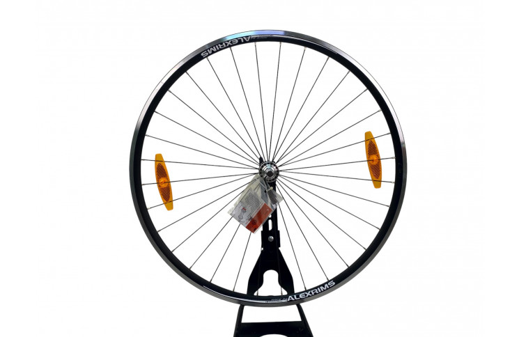 Колесо переднее 28, AlexRims Race 24, 622x14 FV, втулка SHIMANO HB-2200 ...