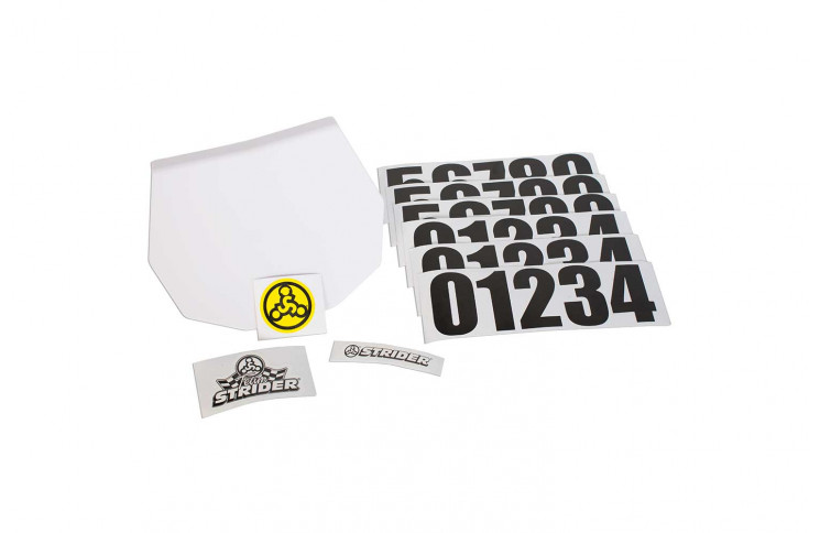 Табличка для номера Number Plate Kit Strider ціни, відгуки — FaceBike