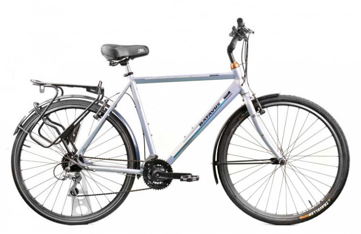 Гібридний велосипед Batavus Apache Deluxe 28" L сірий Б/В ціни, відгуки ...