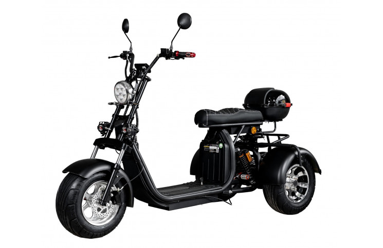 Електроскутер ATLAS Hunter (2500Вт 60В, 24Аг) 18" чорний ціни, відгуки ...